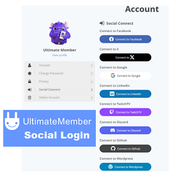 Ultimate Member – Social Login - Cromur