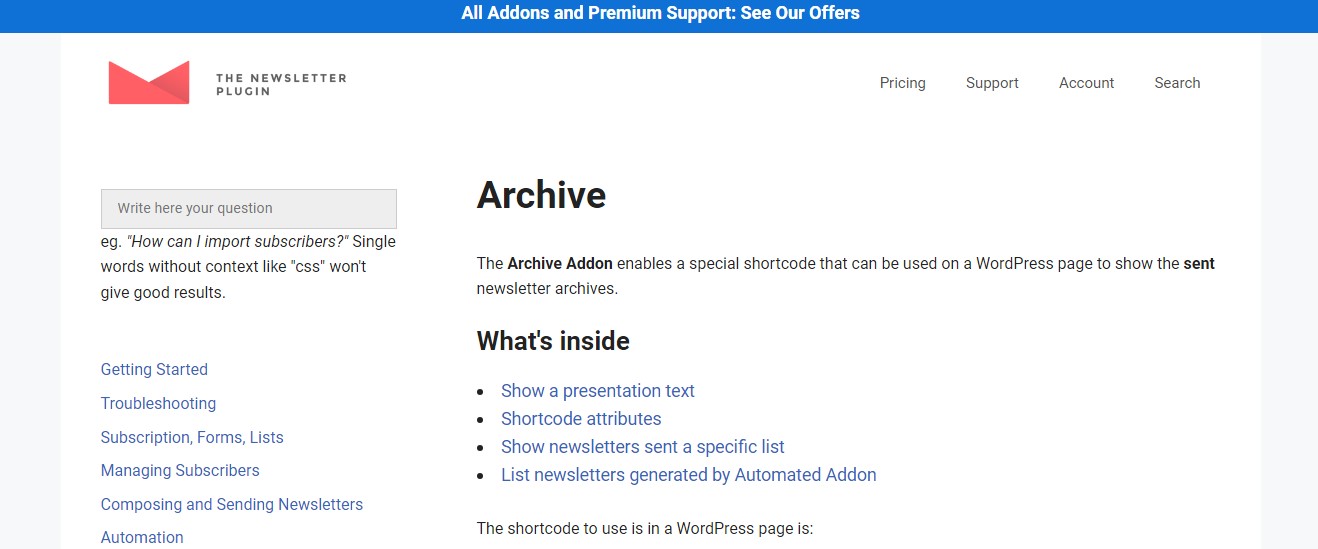 Newsletter – Archive – Cromur