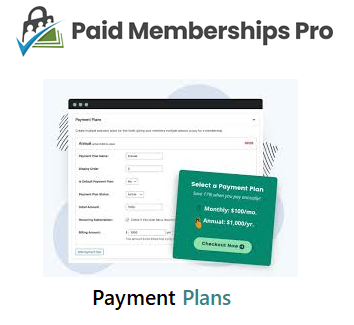 Paid Memberships Pro – Payment Plans – Cromur