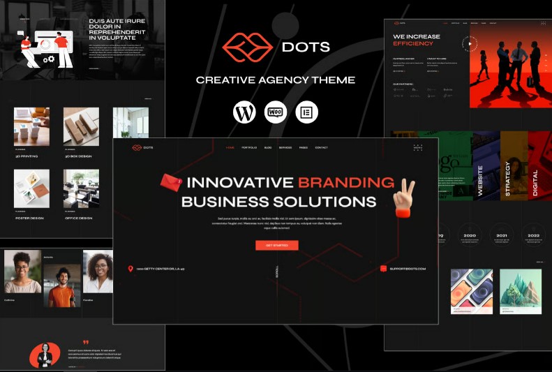 Dots – Creative Agency Theme – Cromur